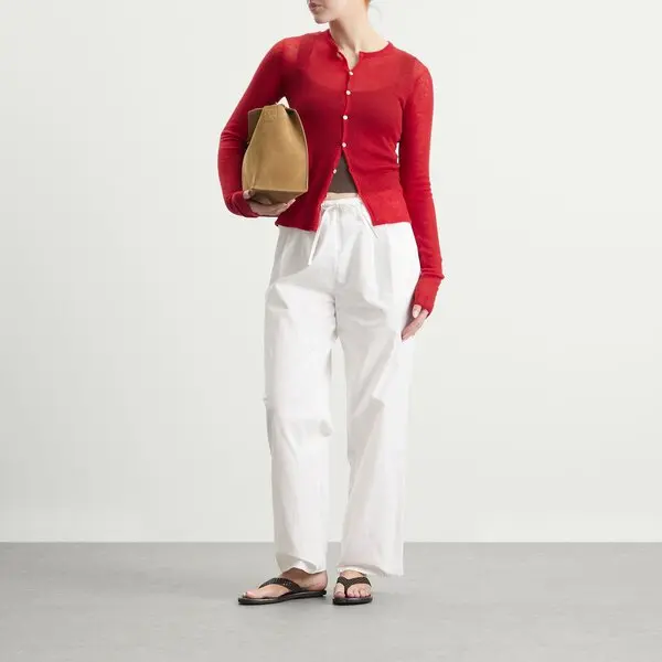 Auralee Cashmere Knit Cardigan