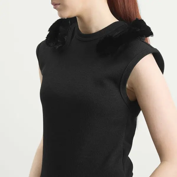 Toga Double Face Jersey Sleeveless Top