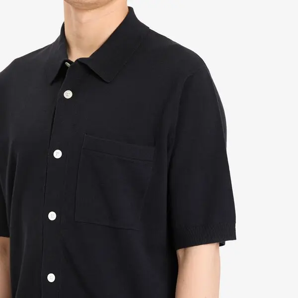 Norse Projects Rollo Cotton Linen Short Sleeve Shirt