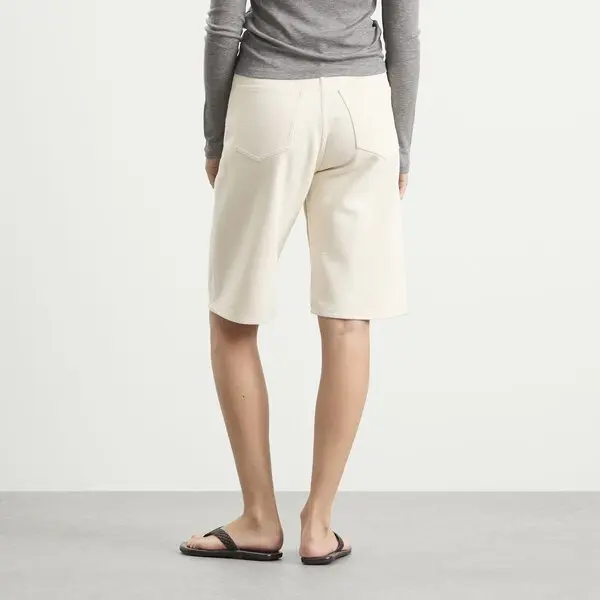 Auralee Denim Wide Shorts