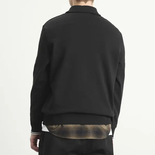 Fred Perry Half Zip Collared Sweatshirt