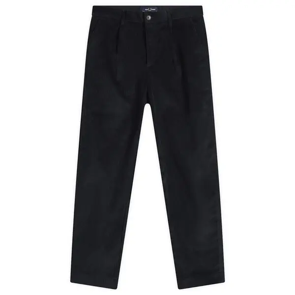 Fred Perry Tapered Corduroy Trouser - Navy