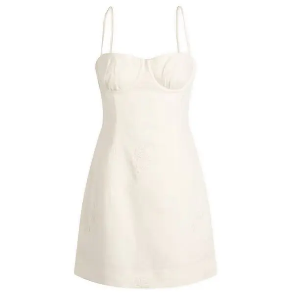 SIR. Alessandra Mini Dress - Ivory