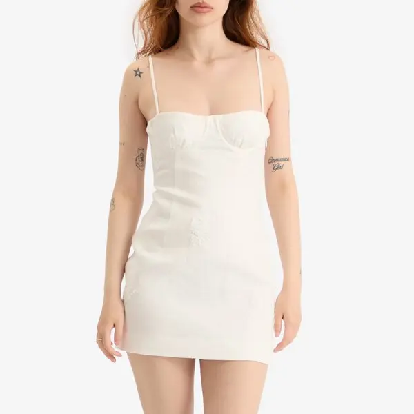 SIR. Alessandra Mini Dress - Ivory