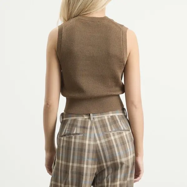 Auralee Rib Knit Vest