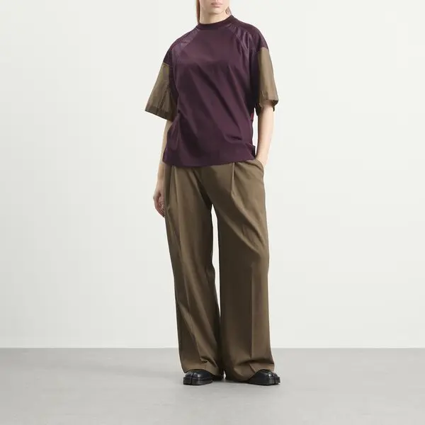 Toga Cotton Taffeta T-shirt