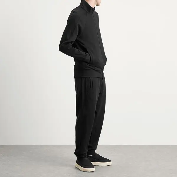 Moncler Cotton Fleece Zip Up Jacket