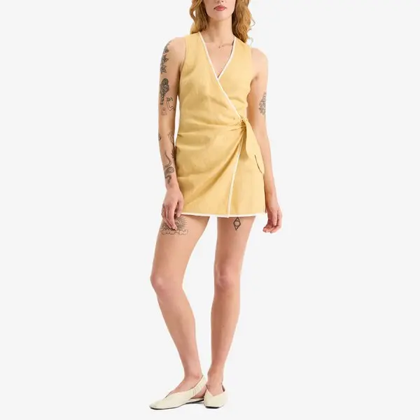 SIR. Carlotta Wrap Mini Dress