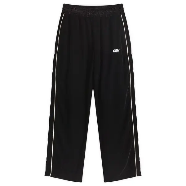 COLE BUXTON Velour Track Pants - Black