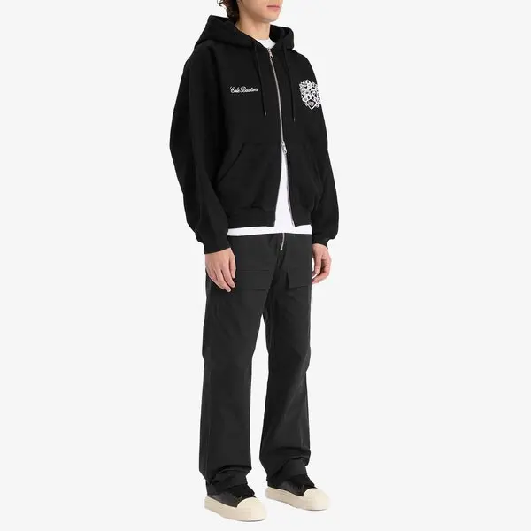 COLE BUXTON Collegiate Crest Zipped Hoodie