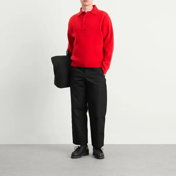 Jacquemus Marino Cotton Blend Trousers
