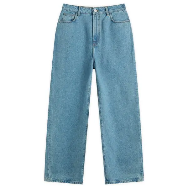 RÓHE Baggy Fit Denim Jeans - Denim Blue