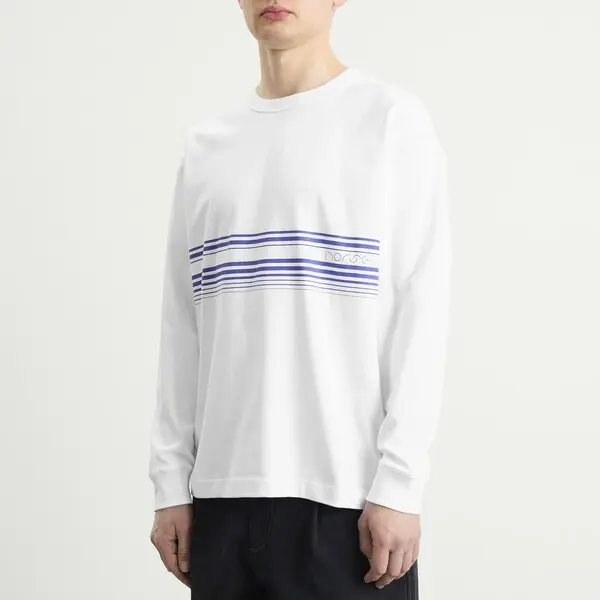 Norse Projects Loften Nautical Stripe Long Sleeve T-shirt