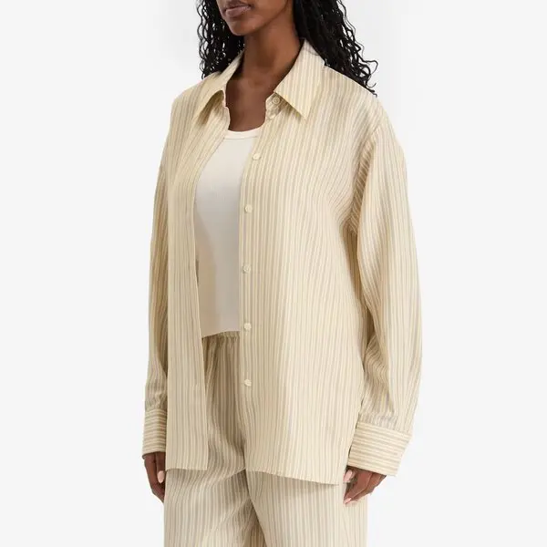 RÓHE Silk Striped Shirt