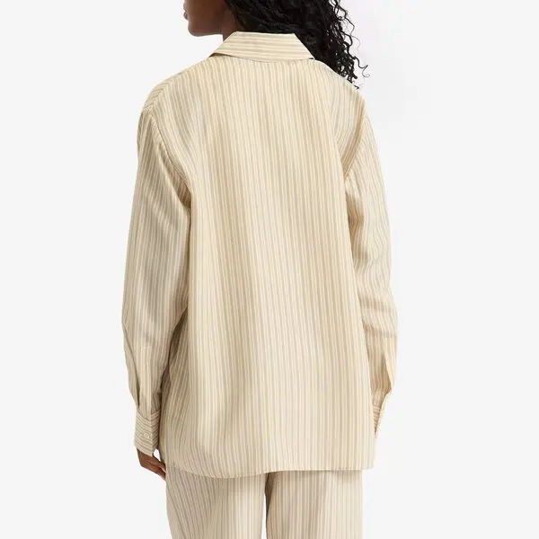 RÓHE Silk Striped Shirt
