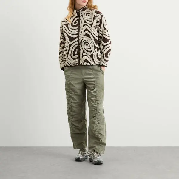 Obey Swirls Jacquard Zip Jacket