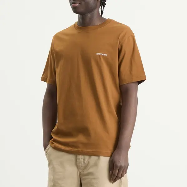 Norse Projects Dyrehaven Logo T-shirt - Copper