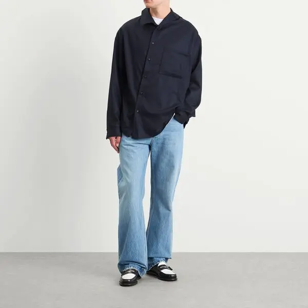 Jacquemus Asymmetric Button Shirt