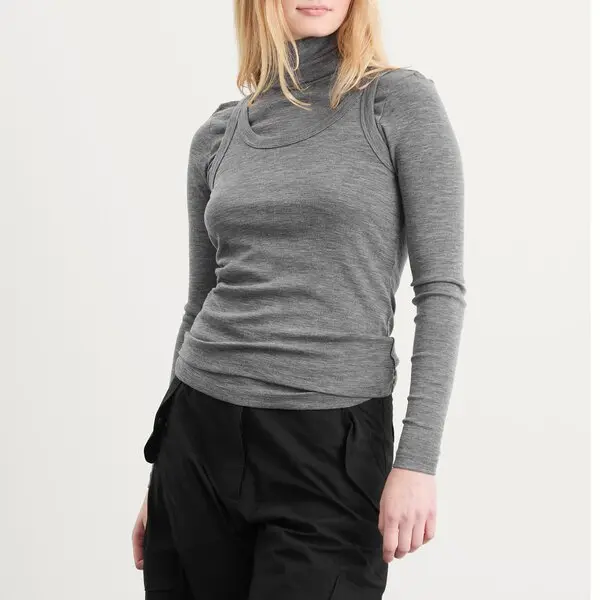 RÓHE Double-layer Merino Jersey Style