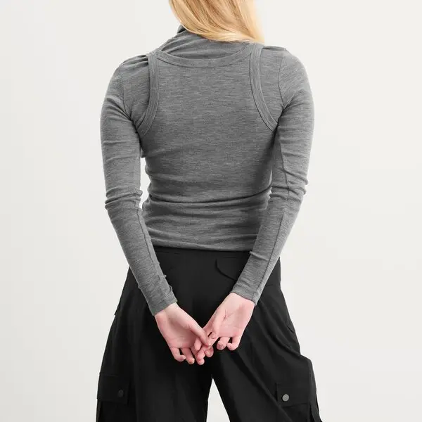 RÓHE Double-layer Merino Jersey Style
