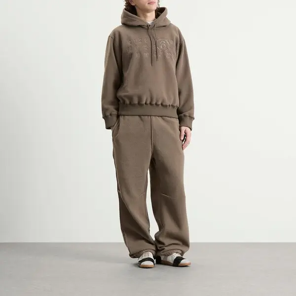 MAISON MARGIELA Logo Fleece Hoodie