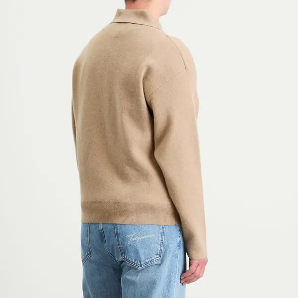 Jacquemus Wool Cashmere Knitted Polo