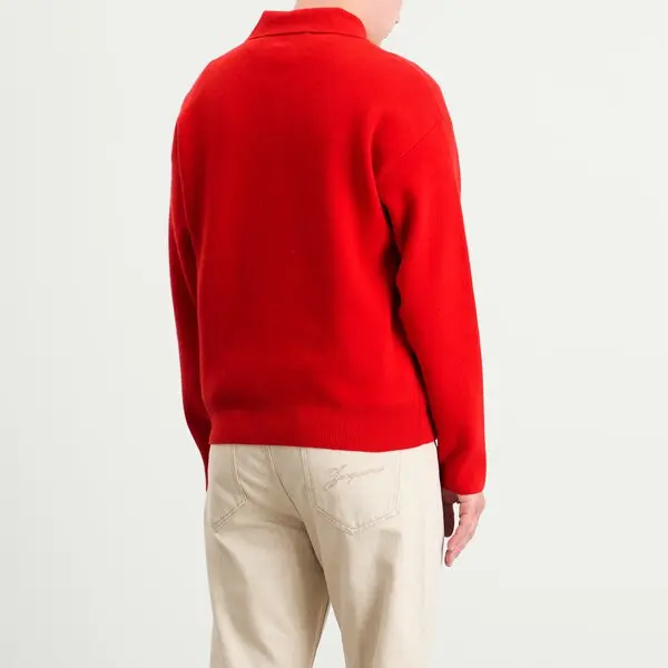 Jacquemus Wool Cashmere Knitted Polo