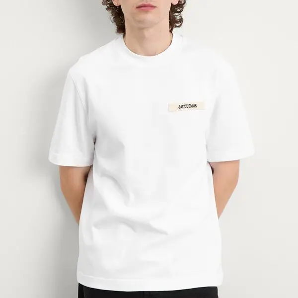 Jacquemus Grosgrain Logo T-shirt