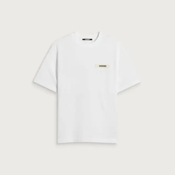 Jacquemus Grosgrain Logo T-shirt - White