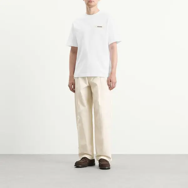 Jacquemus Grosgrain Logo T-shirt - White