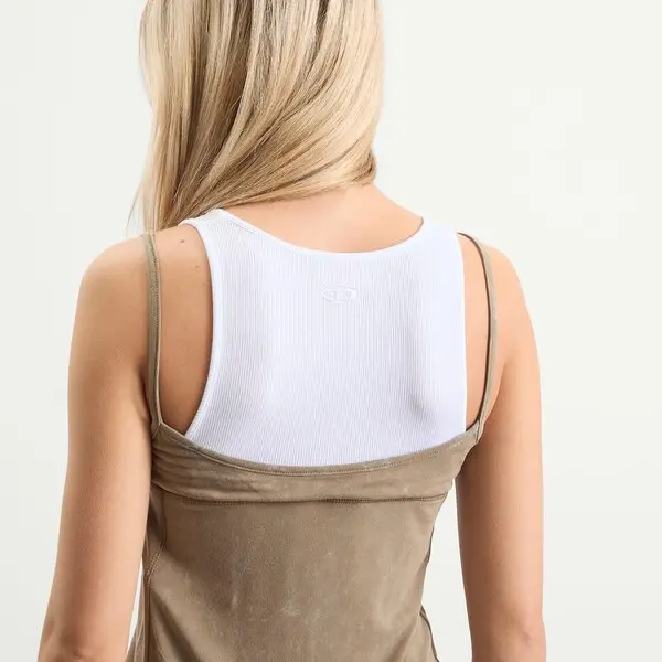DIESEL® T-olisse Double Layer Cami Top