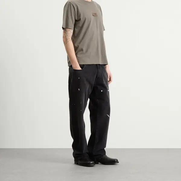 MAISON MARGIELA Relaxed Straight Leg Elasticated Jeans