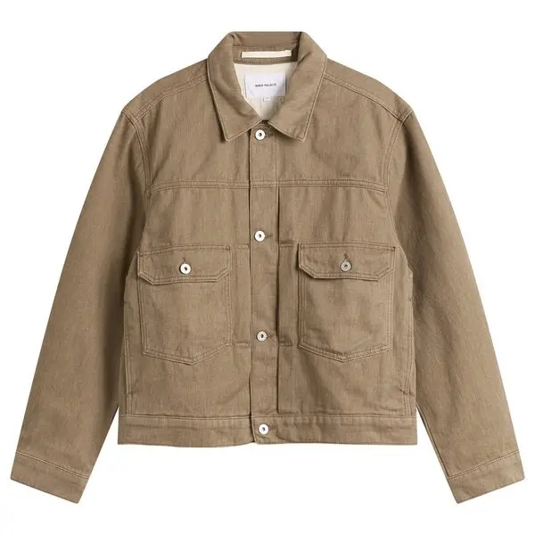 Norse Projects Storadal Twill Type Ii Jacket - Walnut
