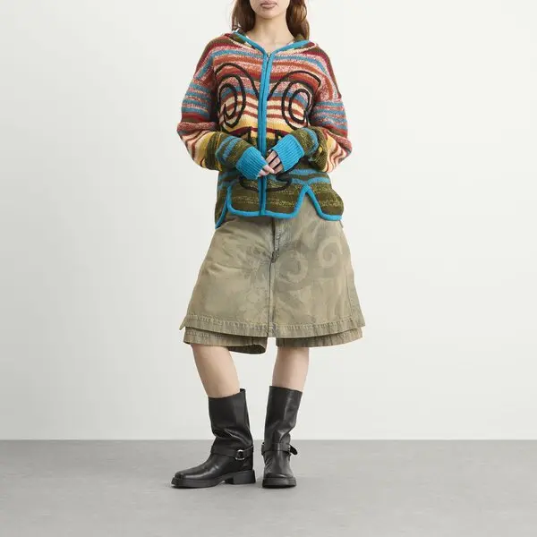 PAOLINA RUSSO Knitted Hoodie