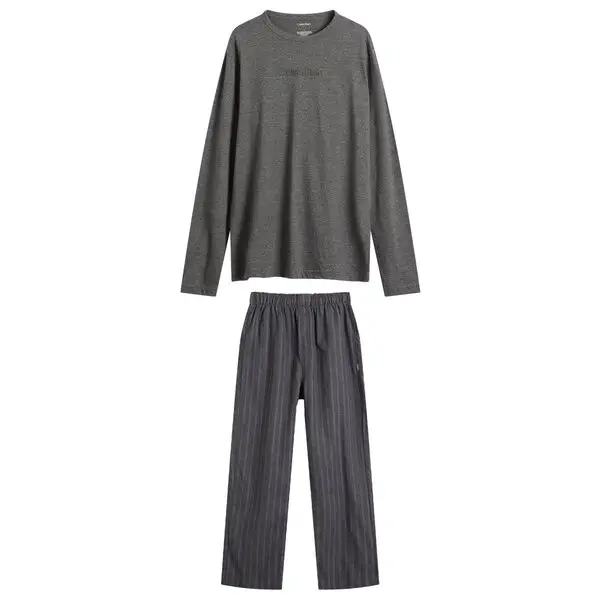 Calvin Klein Flannel Pyjama Set - Multi