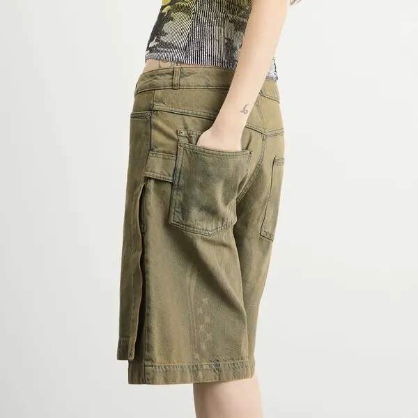 PAOLINA RUSSO Denim Skort