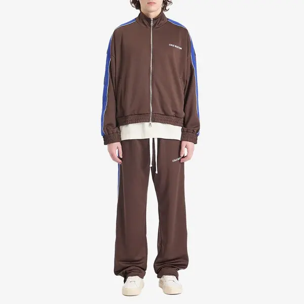 COLE BUXTON Contrast Tape Track Jacket