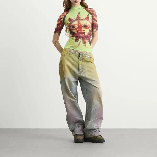 PAOLINA RUSSO Short Sleeve Rash Guard