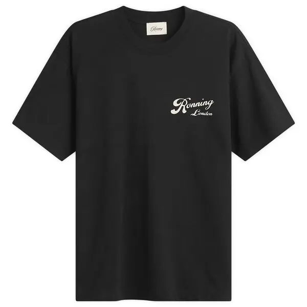 RONNING Records T-shirt - Black