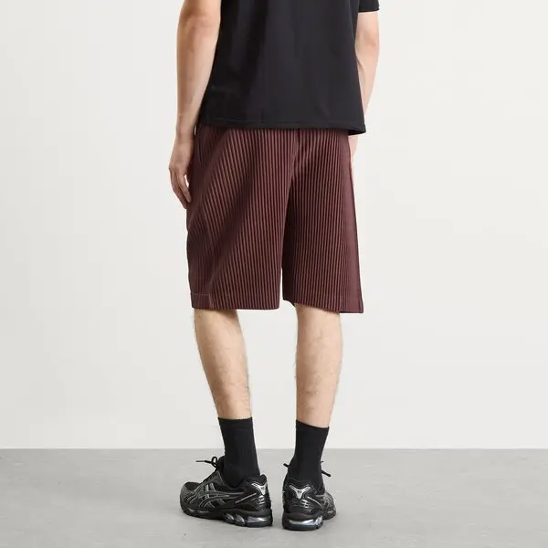 Issey Miyake Pleated Drawstring Shorts