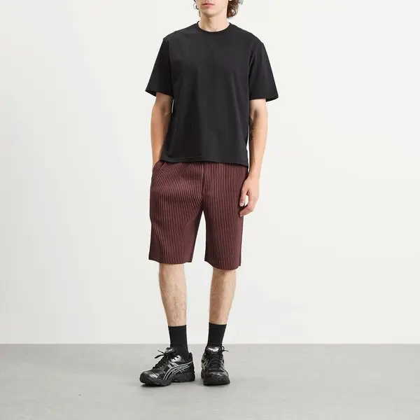 Issey Miyake Pleated Drawstring Shorts