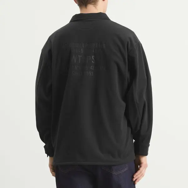 WTAPS Poly Fleece Back Motif Overshirt