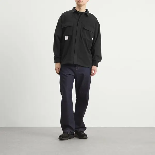 WTAPS Poly Fleece Back Motif Overshirt