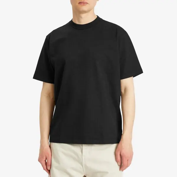LADY WHITE CO. Rugby Heavyweight T-shirt - Black