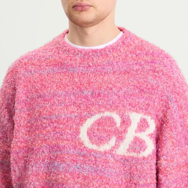 COLE BUXTON Boucle Logo Sweatshirt