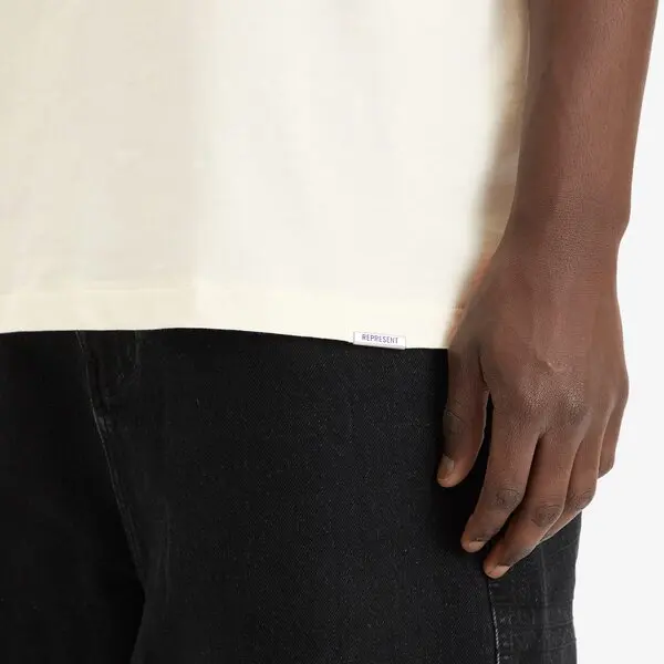REPRESENT Initial Oversized T-shirt - Flat White