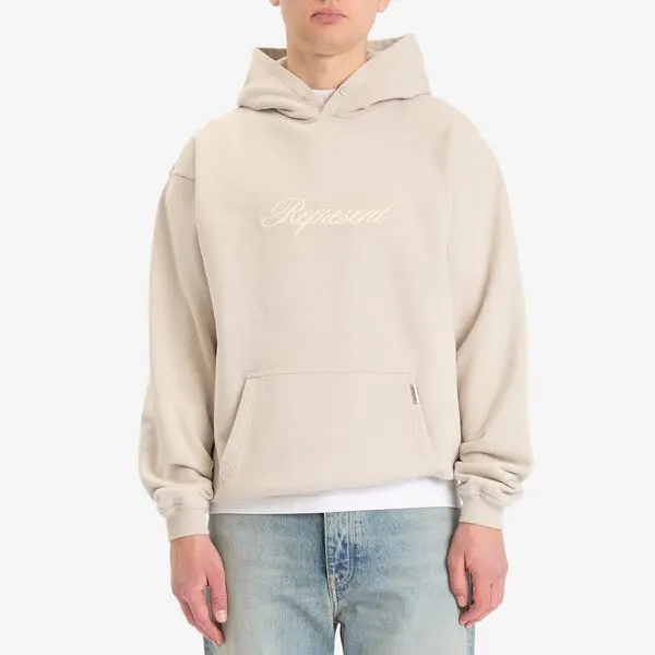 REPRESENT Script Logo Hoodie