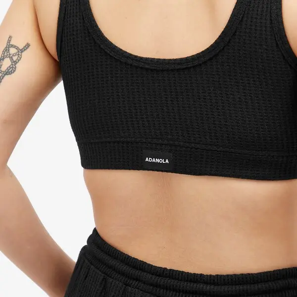ADANOLA Waffle Scoop Bra
