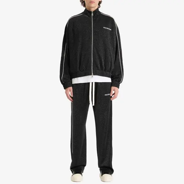 COLE BUXTON Glitter Piped Track Jacket