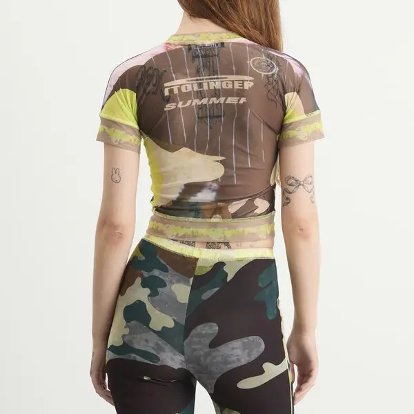 Ottolinger Mesh Otto T-shirt - Morph Camo